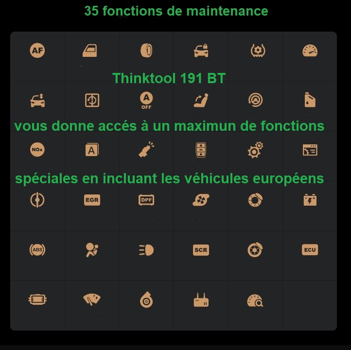 THINKCAR THINKTOOL 191 BT